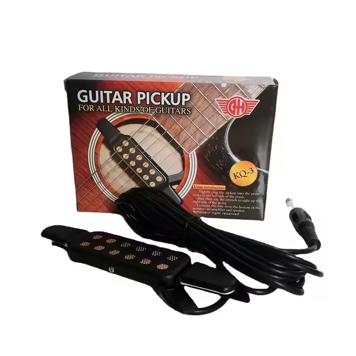 KQ3 Acoustic Guitar Pickup Transducer Amplifier Guitar Magnetic Sound ...