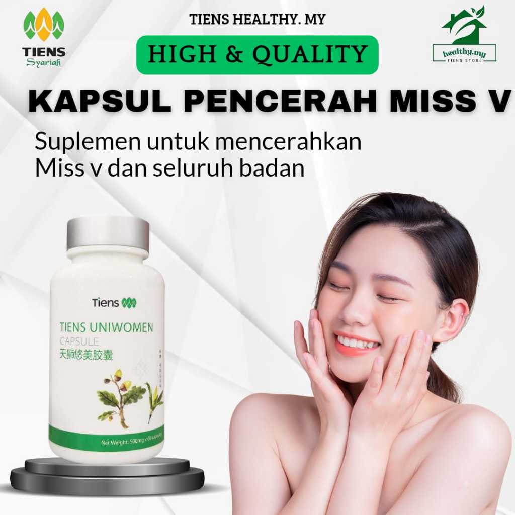 Pencerah Miss V Whitening Uniwomen Tianshi | Shopee Malaysia