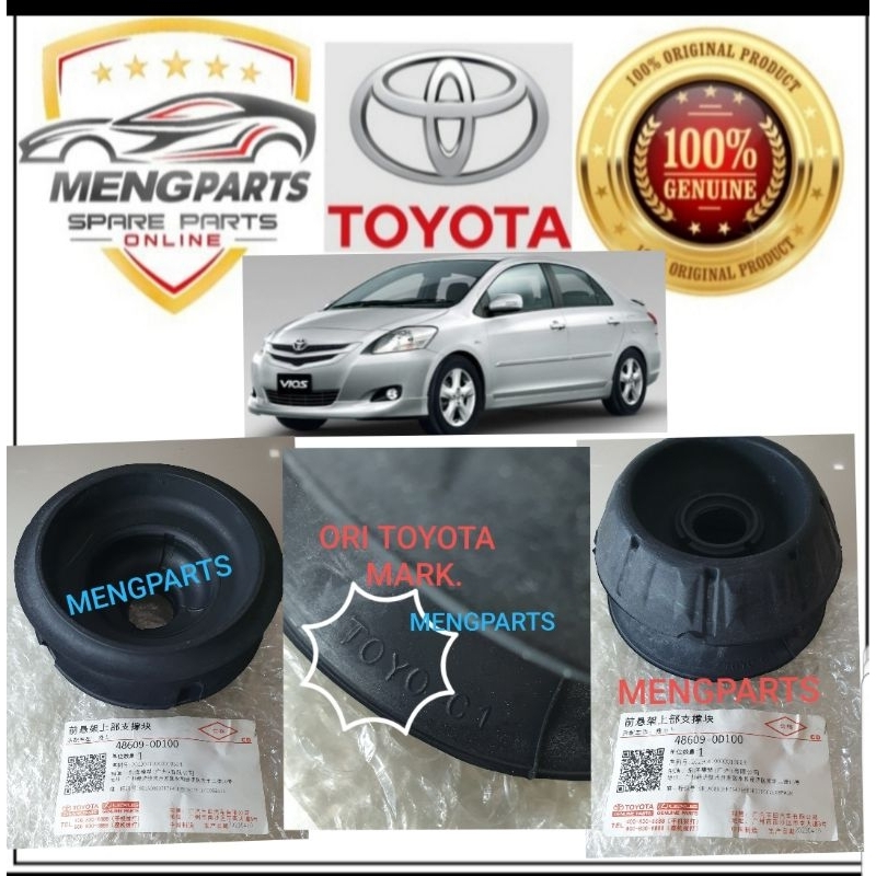 ORIGINAL 💯% TOYOTA MADE IN CHINA TOYOTA VIOS NCP93 ,YARIS NCP91 ,PRIUS C NHP10 FRONT ABSORBER ...