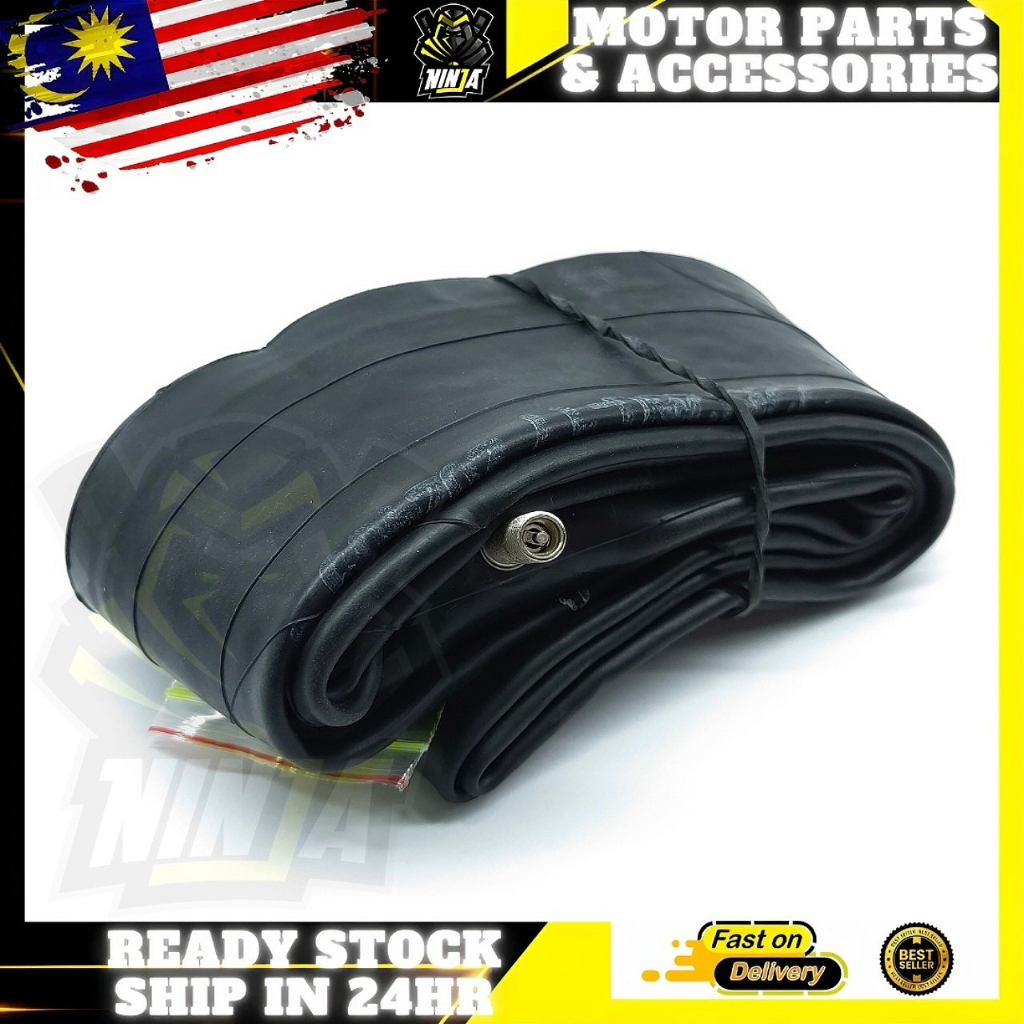 MOTORCYCLE WHEEL TUBE INNER 17'INCHI (2.25/2.50 - 17) TIRE TUBE TYRE ...