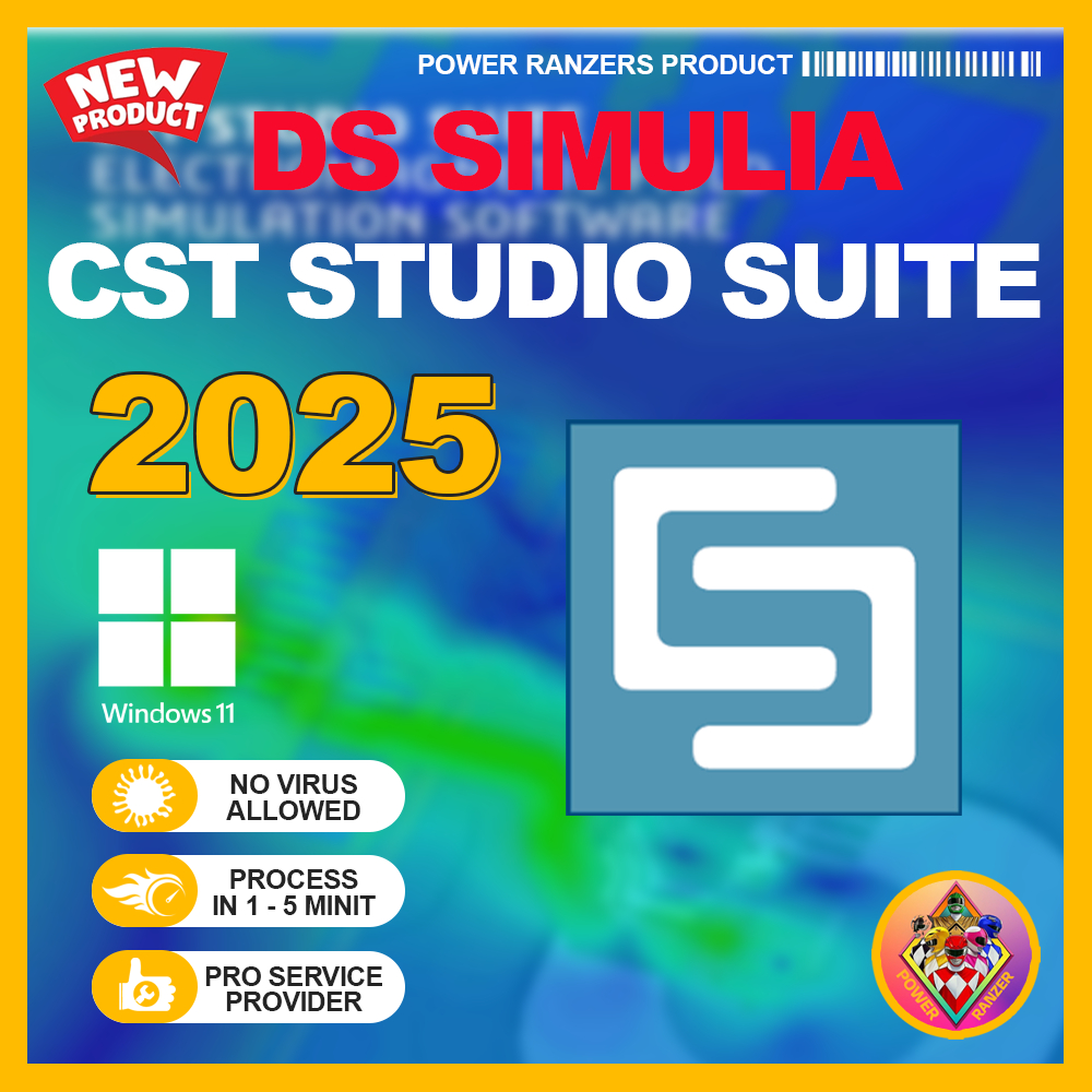 DS SIMULIA CST STUDIO SUITE 2025 🖥️ DESIGN SOFTWARE 🖥️ LIFETIME PREMIUM SOFTWARE 🖥️ FAST ...