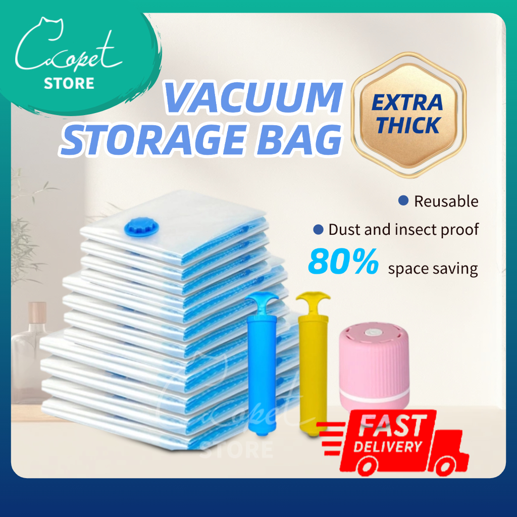 Vacuum Bag Clothes Organization Vacuum Storage Bag Vacuum Plastic Bag ...