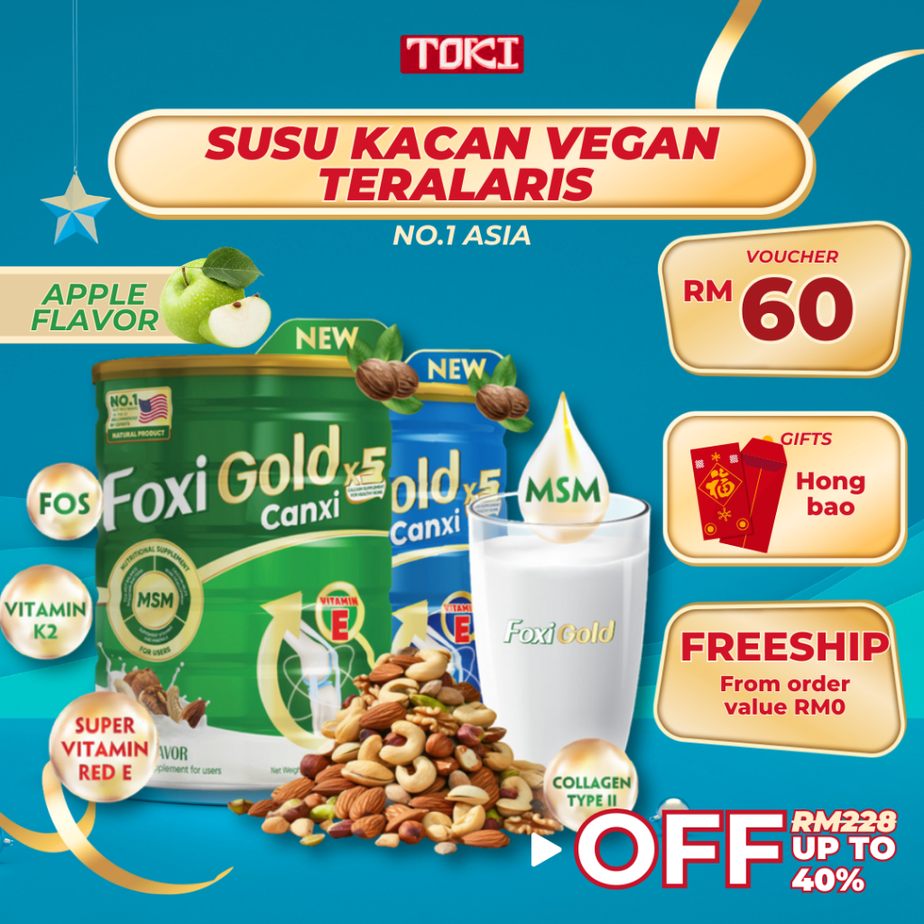 Foxi Gold Calcium Apple Flavor - Premium Calcium Milk, Rich in Flavor ...