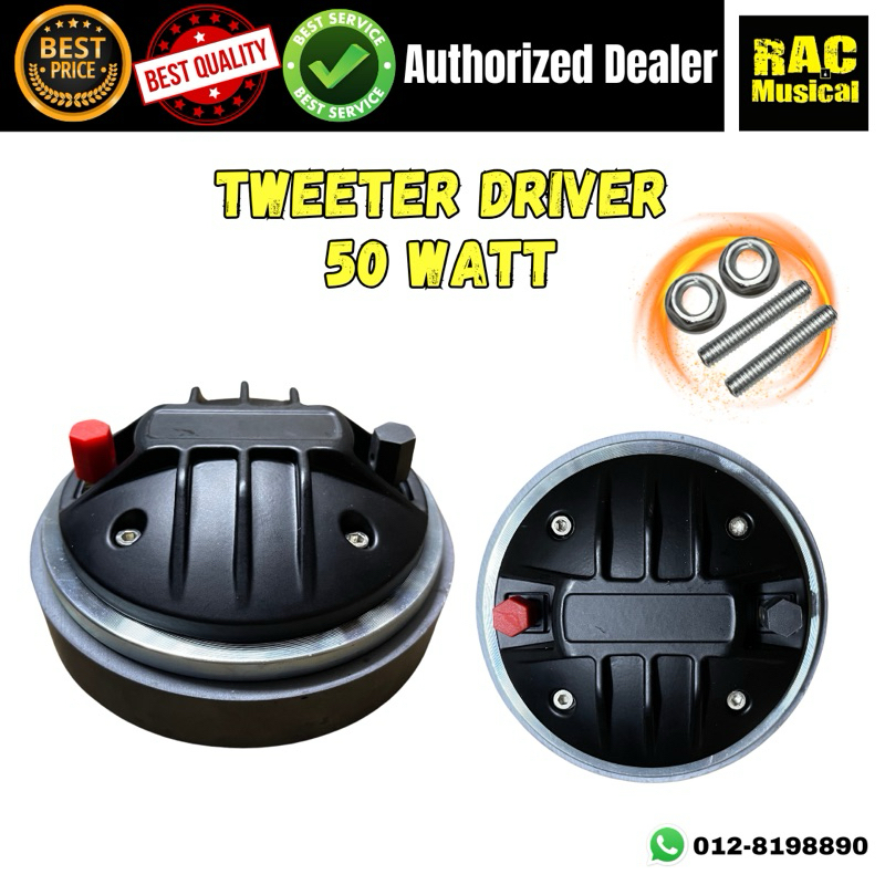 Tweeter Driver 44.4mm voice coil 50 watt watts M250-8A 12” speaker ...