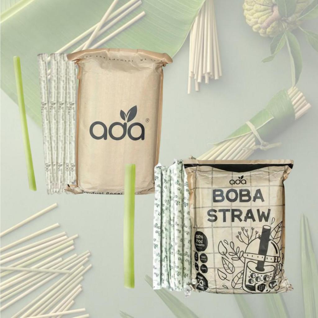 ADA EDIBLE STRAW 100% Food Based Ingredients Eco Friendly Safe Edible ...