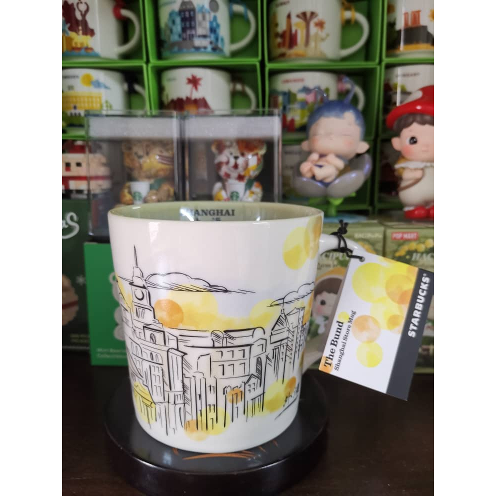 Starbucks Shanghai Store Mug Series No. 2 - The Bund 473 ml | Shopee ...