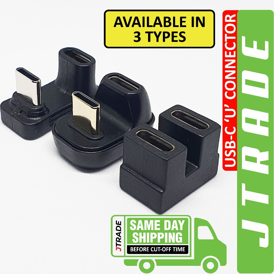 USB GEN 4 Type-C U Shape Adapter Converter 40Gbps 8K 60Hz PD 100W ...