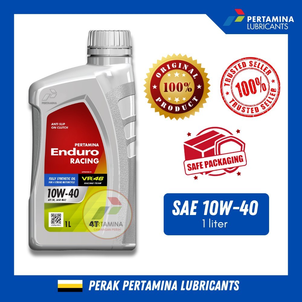 💥PERTAMINA 10W-40 ENDURO 4T RACING (FULLY SYNTHETIC) | Shopee Malaysia