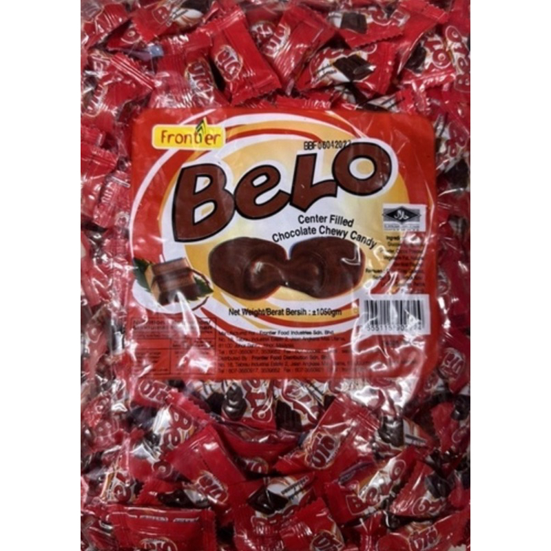 Belo Center Filled Chocolate Chewy Candy Gula-gula Koko Coco Choco ...