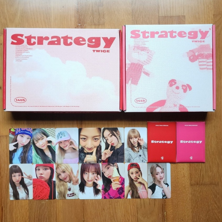TWICE Strategy Unsealed Album and Photocards (READ DESCRIPTION ...