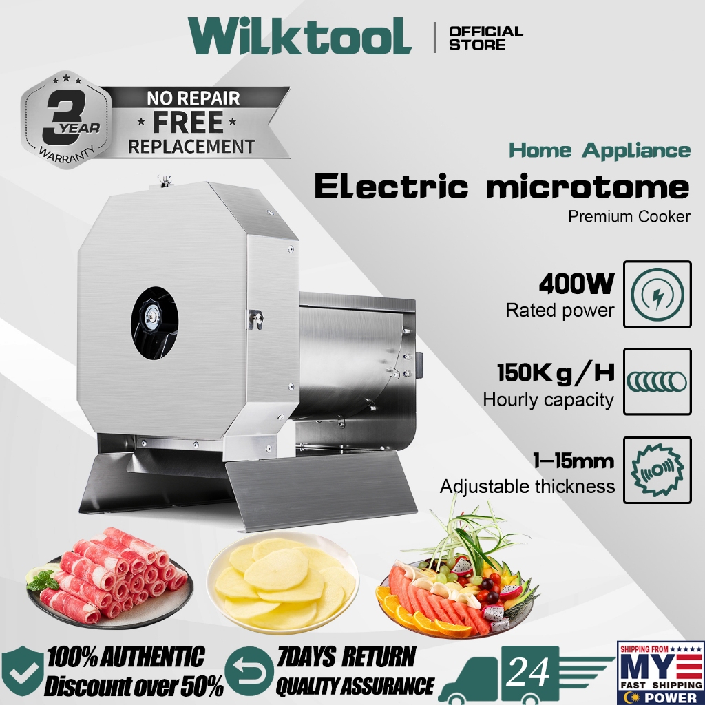 WilkTOOL' Stainless Steel Slicer vegetable cutter manual fresh meat ...