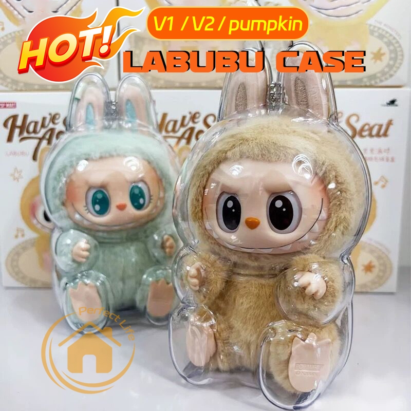 In Stock Cola/ V2/V1 Labubu Cover Transparent Protective Acrylic Case ...