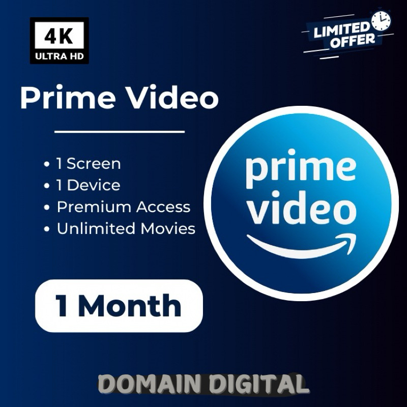 [Cheap & Original ] Keychain Amazon PRIME Video Account 4K HD | Shopee ...