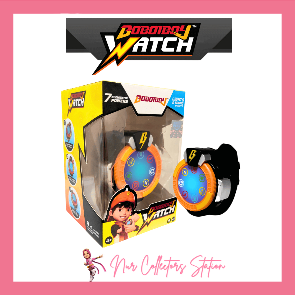 BOBOIBOY WATCH [NO COD] [READY STOCK] [ORIGINAL] | Shopee Malaysia
