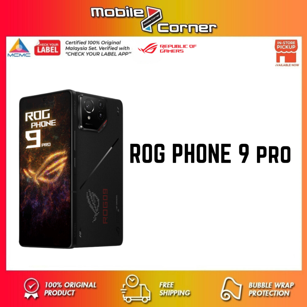 (MY SET) ASUS ROG 9 PRO (16+512GB) 🎁 | Warranty under ASUS Malaysia ...