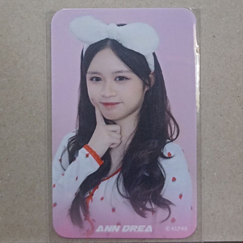 KLP48 OFFICIAL PC PHOTOCARD ANN DREA CF COMIC FIESTA 2024 | Shopee Malaysia