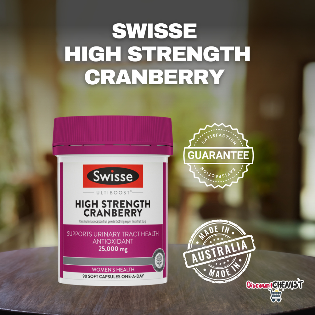 SWISSE Australia High Strength Cranberry 30 / 90 | Shopee Malaysia