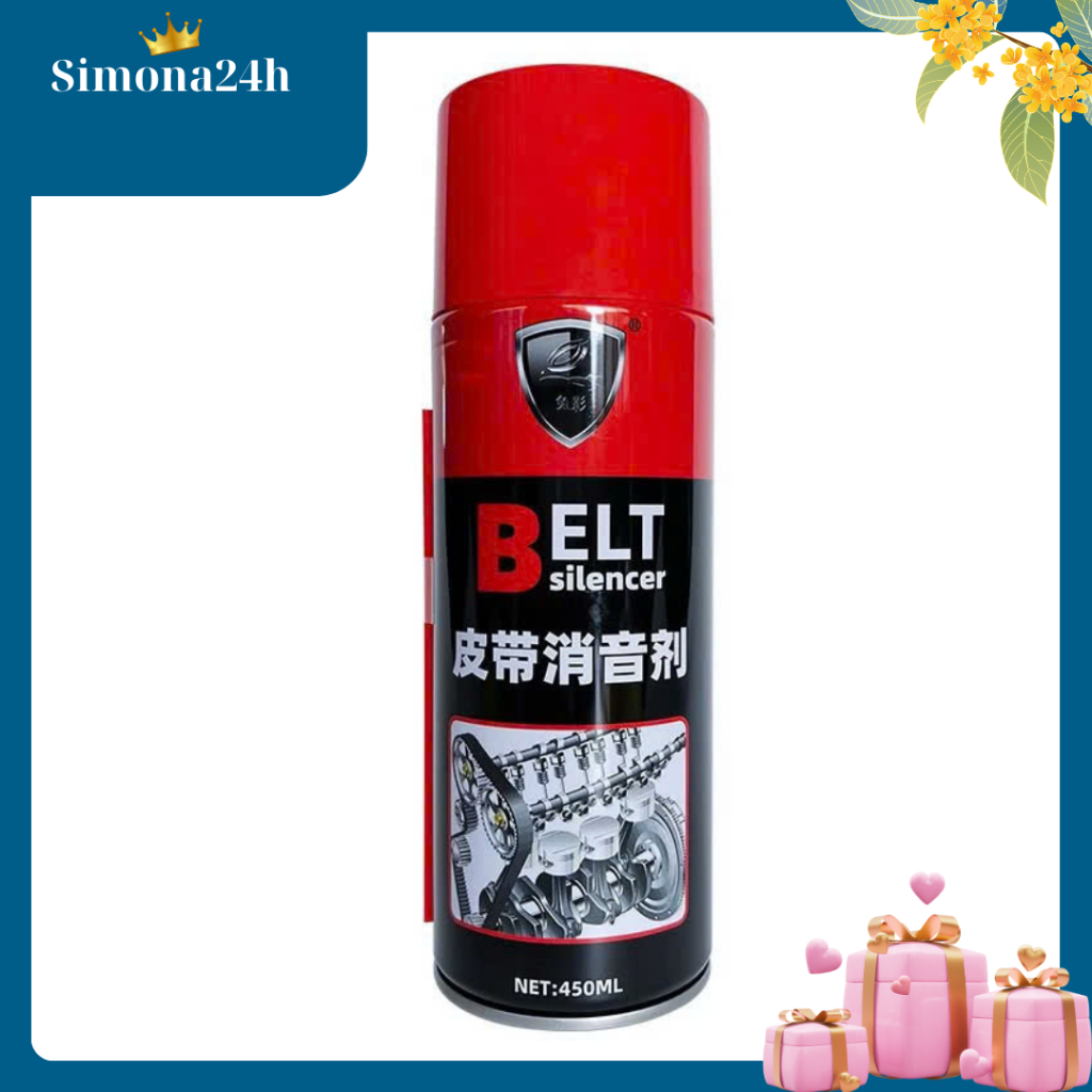Car Engine Belt Silencer Extended Life Lubrication Anti-Aging Solution ...