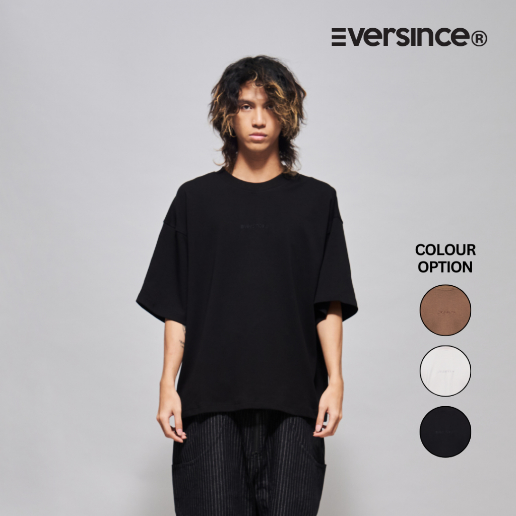 [NEW] Eversince Armor Boxy Cropped Embroidery Tee | Shopee Malaysia