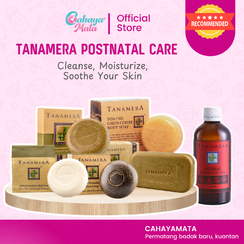 TANAMERA Set Bersalin Ibu | Body Soap | Brown Soap | Sabun Pantang ...