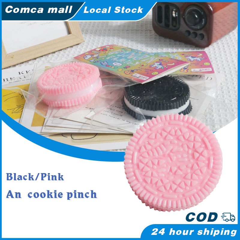Ore Simulation Chocolate Cookie Squishy Toy / Cute Sandwich Biscuit ...