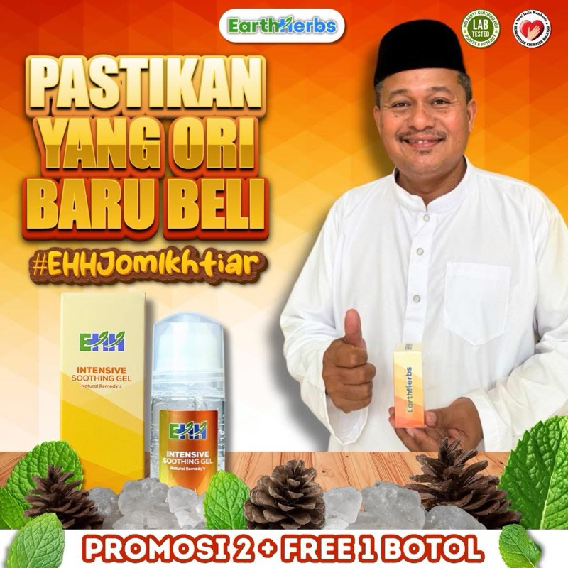 HOT ITEM Gel Eartherbs 100% ORIGINAL HQ Gel Sakit Lutut Dan Sendi ...