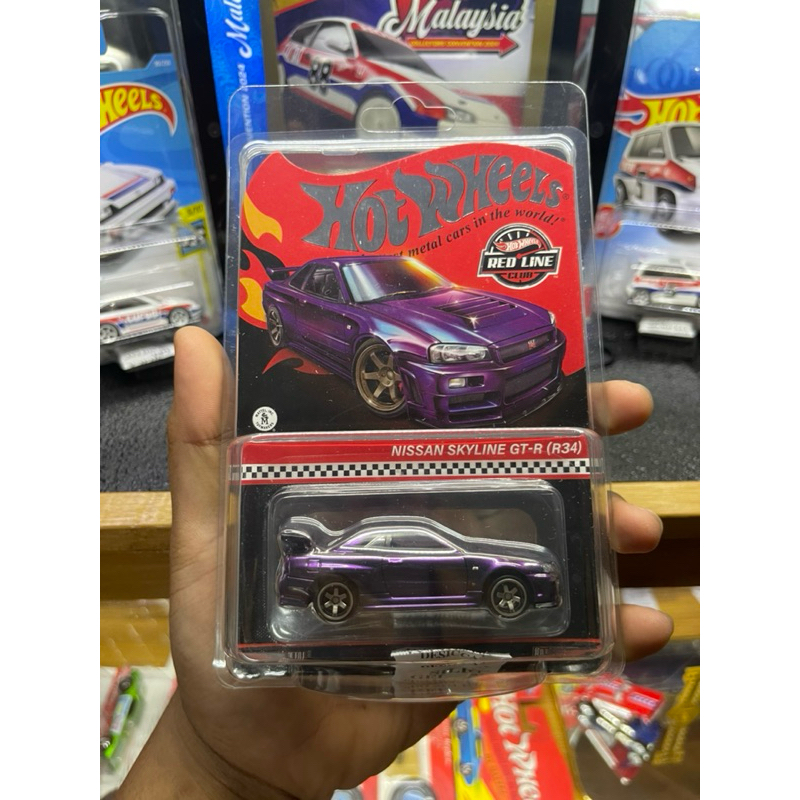 Hotwheels Nissan Skyline GTR34 RLC Chameleon | Shopee Malaysia