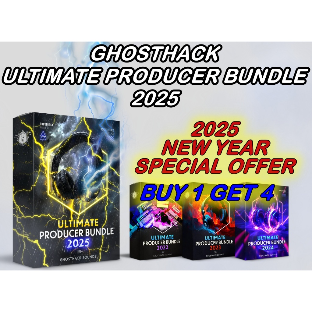 [NEW] Ghosthack Ultimate Producer Bundle 2025 Samples Pack with 14,000+ Pro Sound Files Buy 1 ...