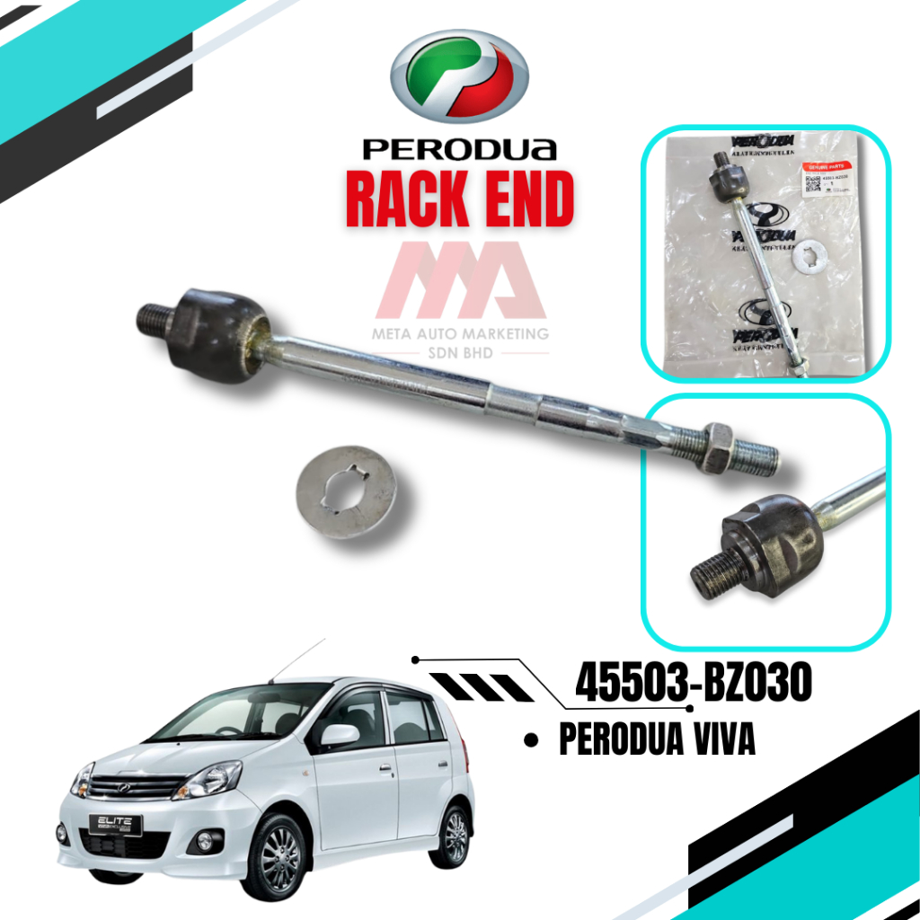 PERODUA STEERING RACK END LH RH PERODUA VIVA 1.0 (45503-BZ030) | Shopee ...