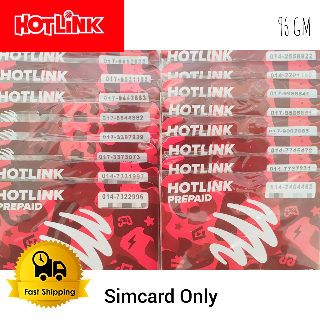 Hotlink VIP Phone Number Data Tanpa Had & Pantas Unlimited Data Sim ...