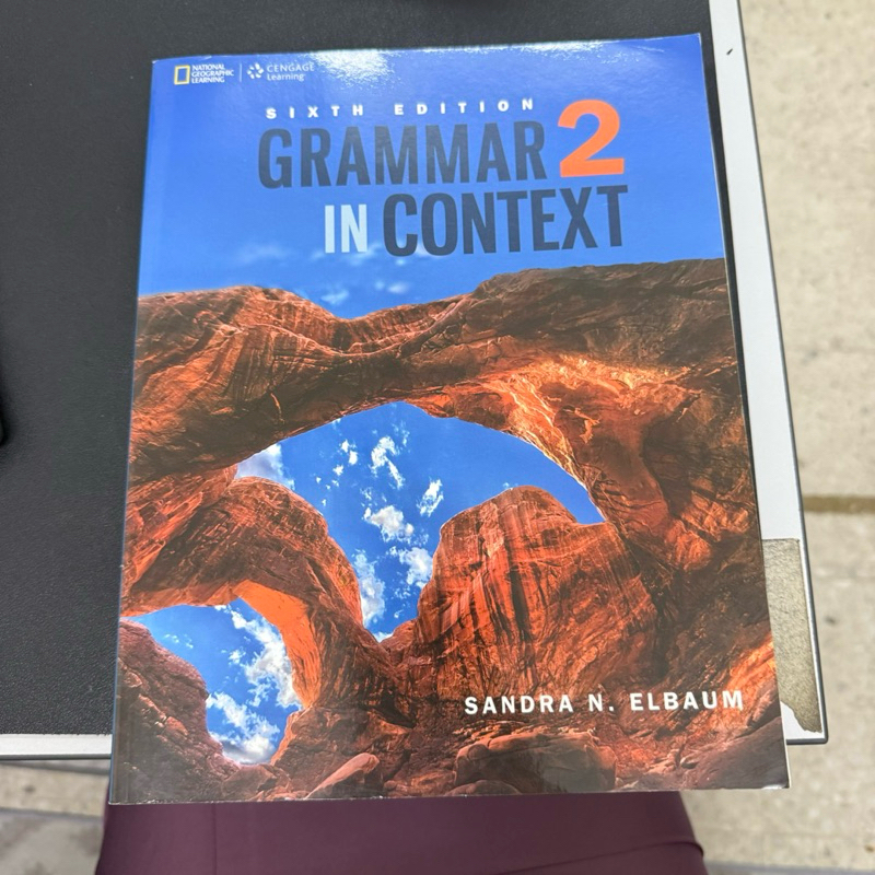 Grammar in Context 2 Reference and Exercise Book English Grammar Book ...