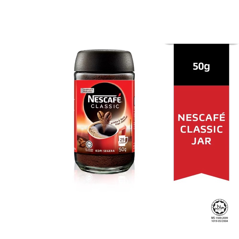 NESCAFE Classic Jar (50g) | Shopee Malaysia