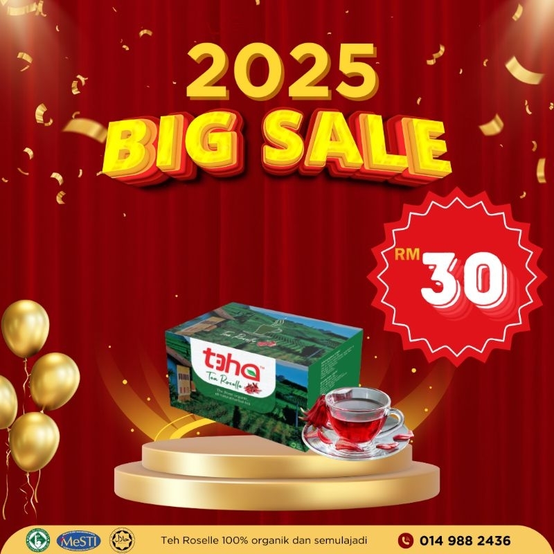 Teha Teh Roselle (1 KOTAK) | Shopee Malaysia
