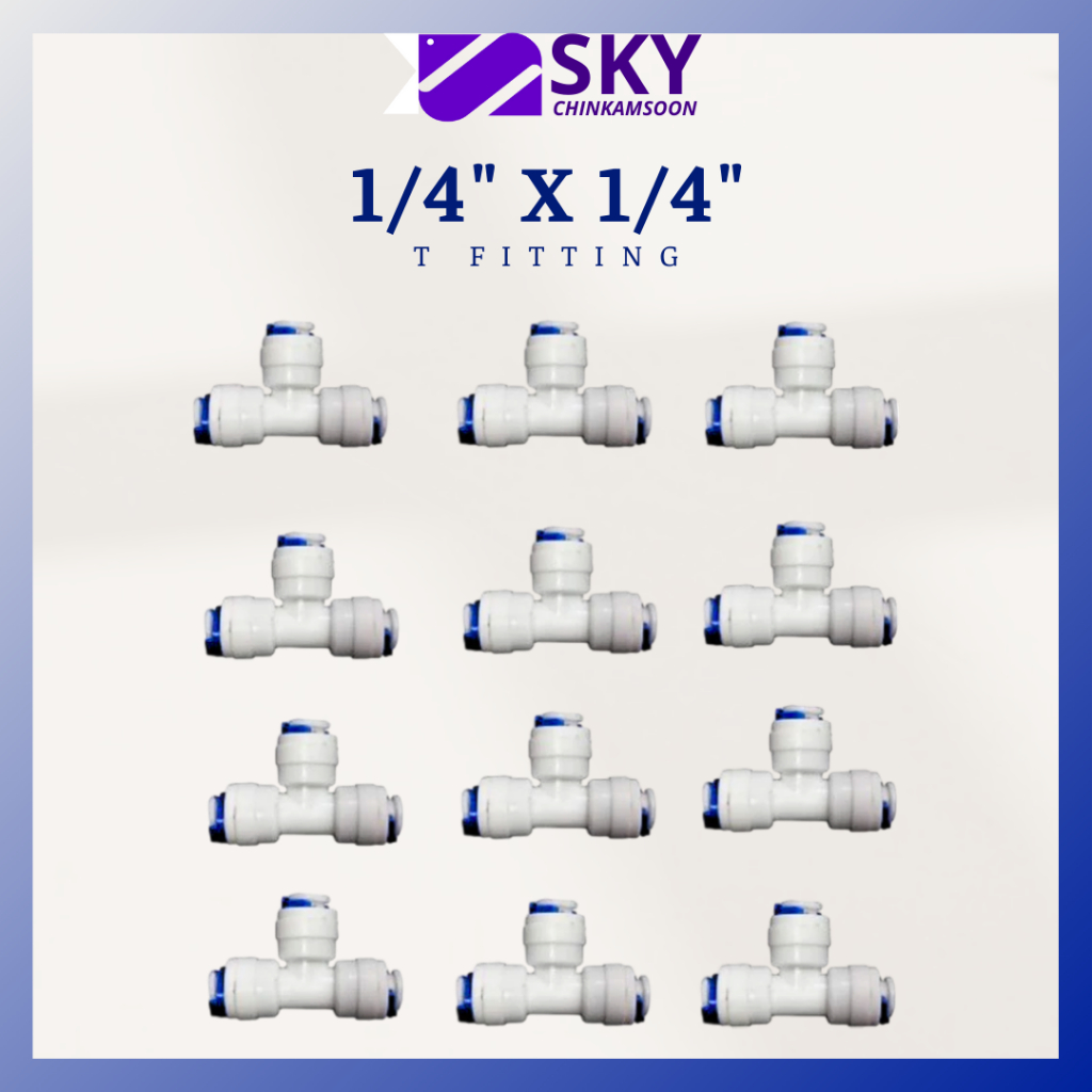 ( 12pcs/Box ) Water Filter Ro Fitting Quick Fitting Quick Connect T ...