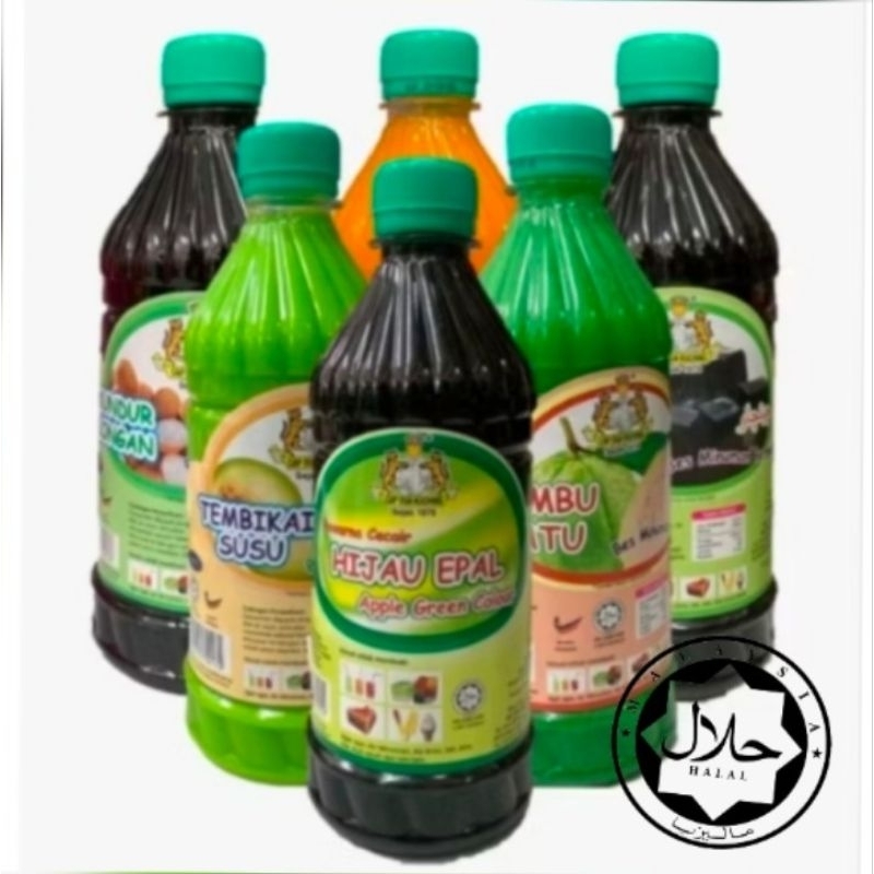 DUA KUCING Halal Bes Minuman | Pati Berperisa Buah-Buahan 480g | Shopee ...