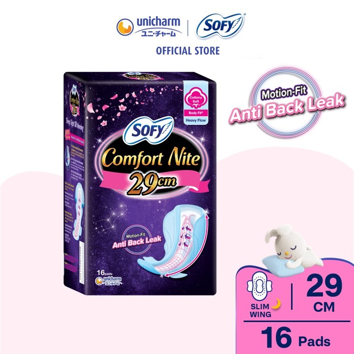 SOFY Body Fit Night Slim Wing 29cm x 16 Pcs | Shopee Malaysia