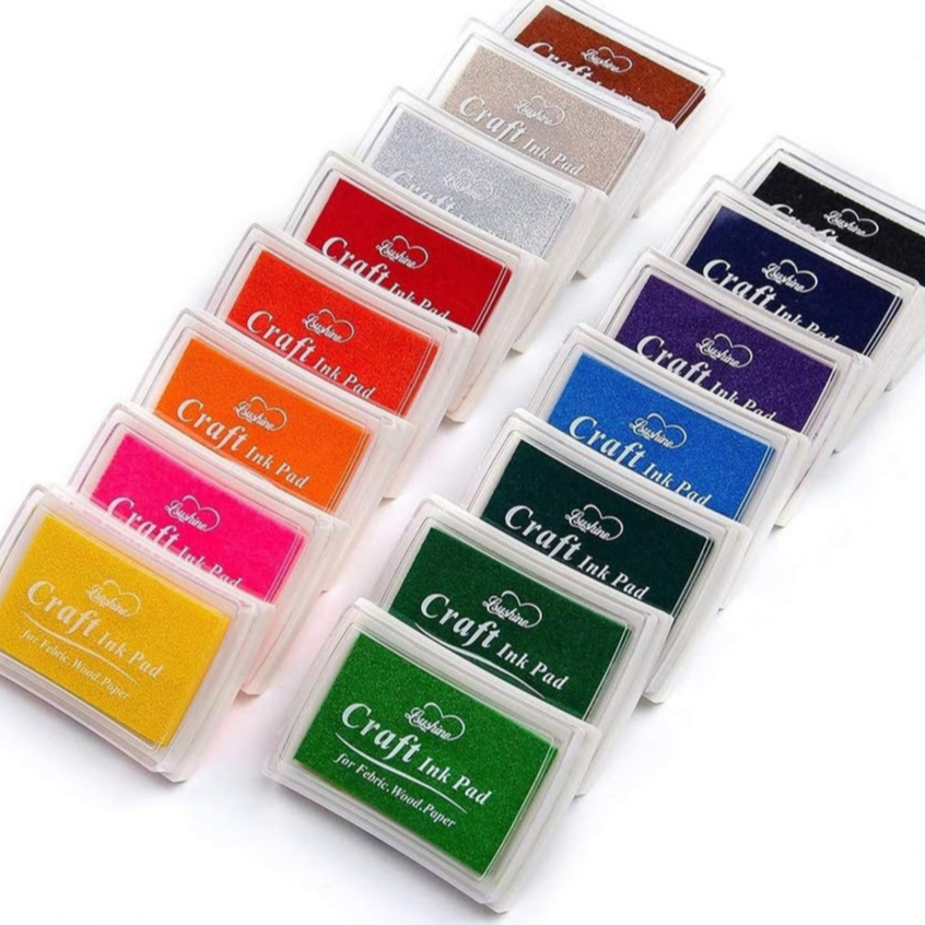 Standard Colourful Single Colour Stamp Pad Ink Pad Fingerprint Art ...