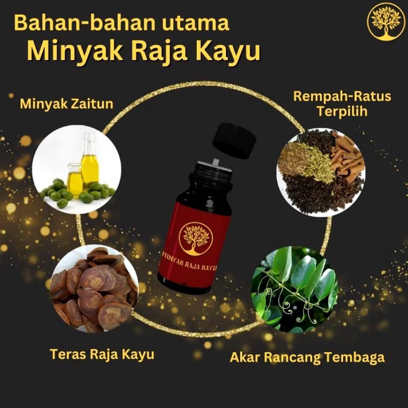 🔥100% Original Hq🔥Minyak Raja Kayu + Freegift 🎁 | Shopee Malaysia