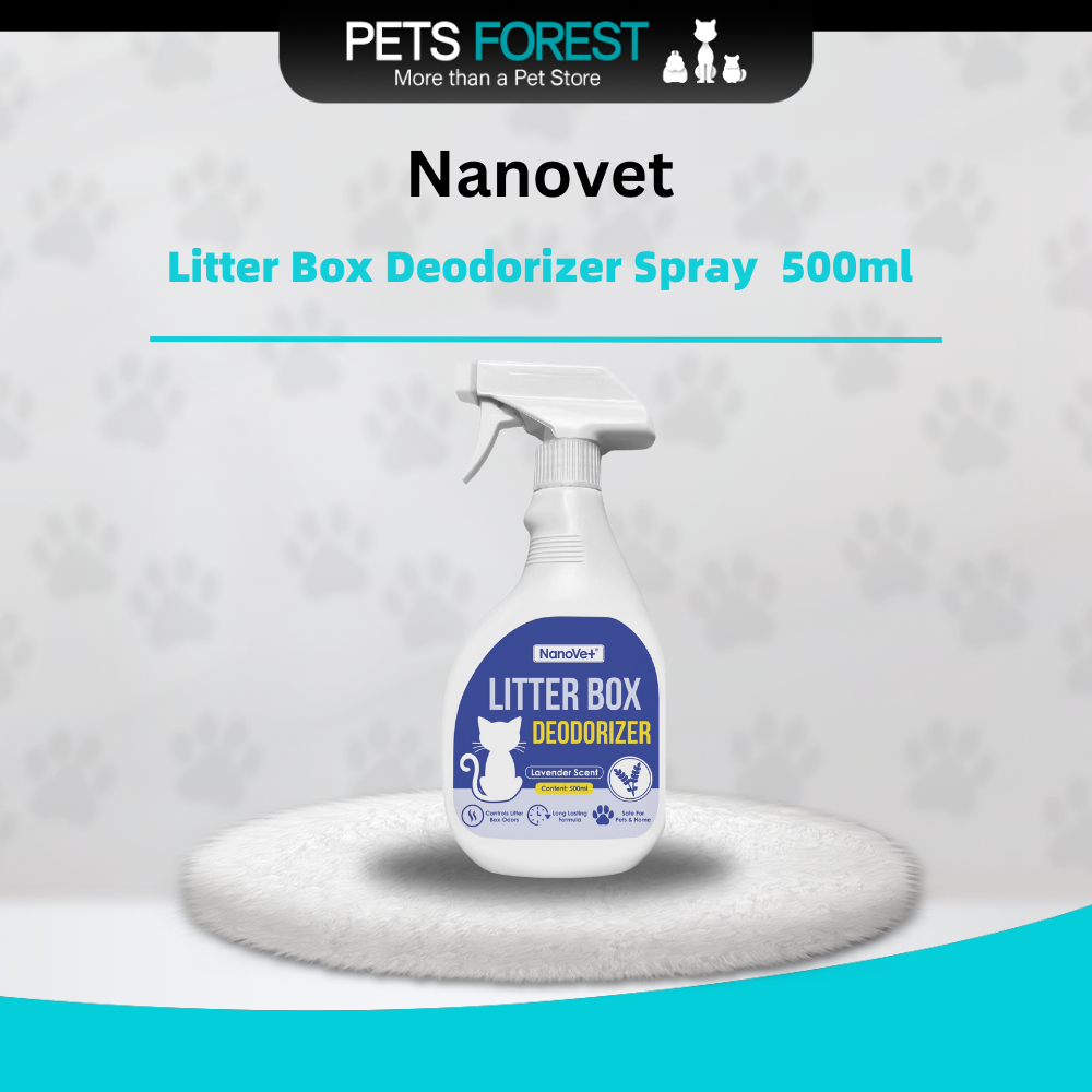 Nanovet Litter Box Deodorizer Spray (500ml) | Shopee Malaysia