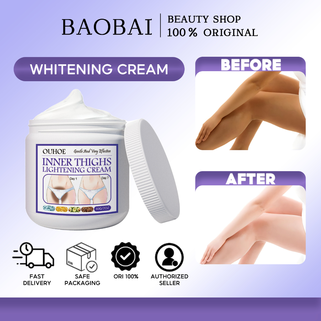 Inner Thigh Lightening Whitening Cream Whiten Butt Knee Elbow Brighten ...