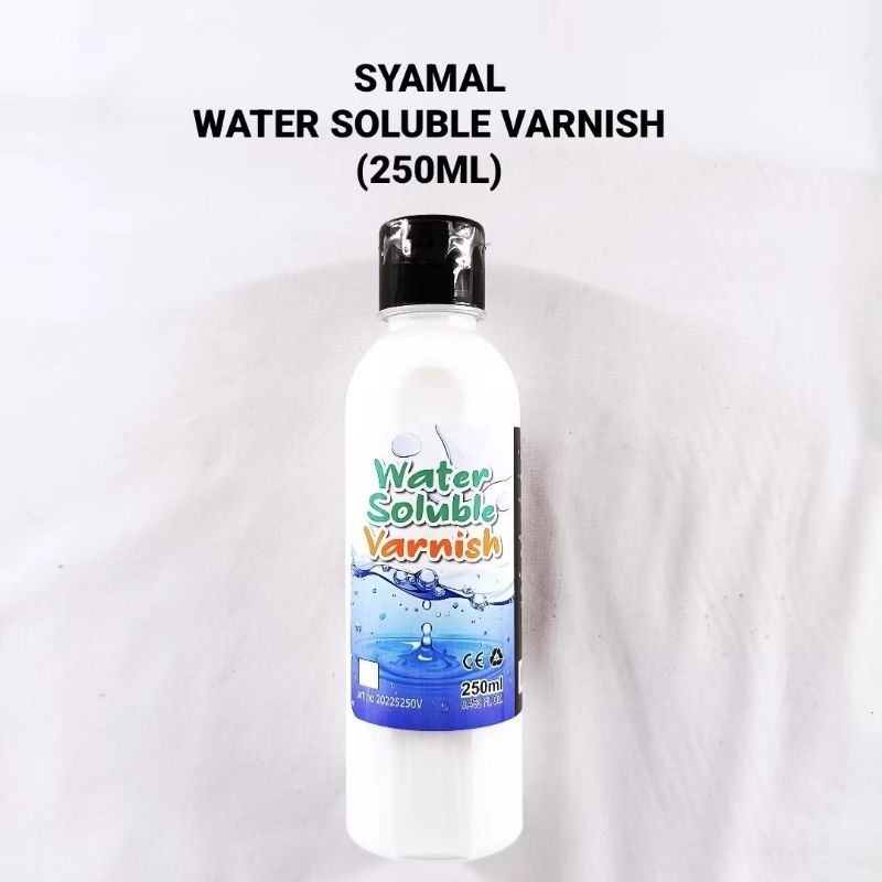 (1BOTOL) SYAMAL Water Soluble Varnish | 250ML X 1BOTOL | Shopee Malaysia