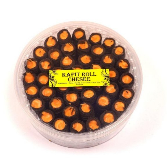 Kapit Rolls Heaven CHEESE Snack Coklat Cookies Manis Kuih Traditional ...