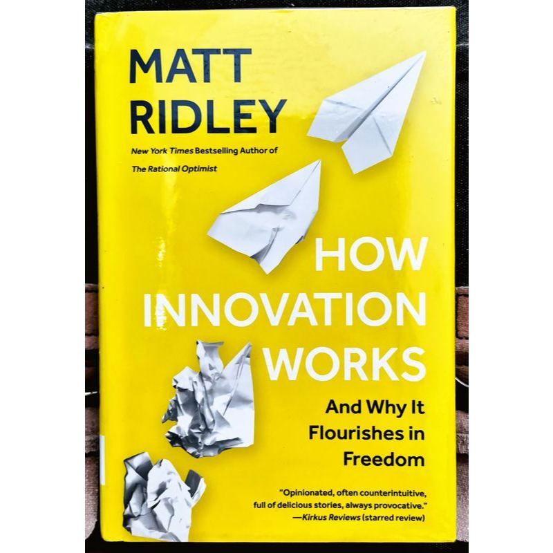 《ORIGINAL WELL-USED HARDCOVER》Matt Ridley - HOW INNOVATION WORKS : And ...