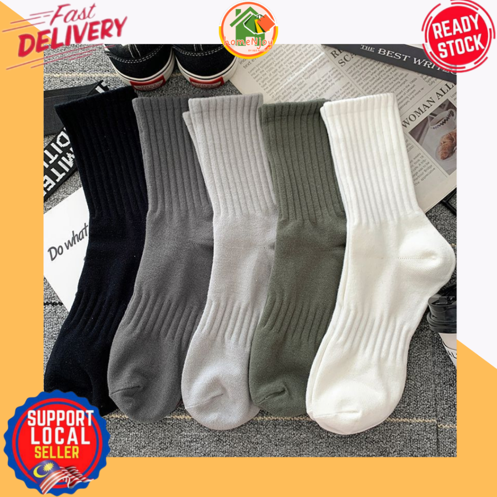Long Socks Breathable Fibre Polyester Adult Kids Free Size Stokin ...