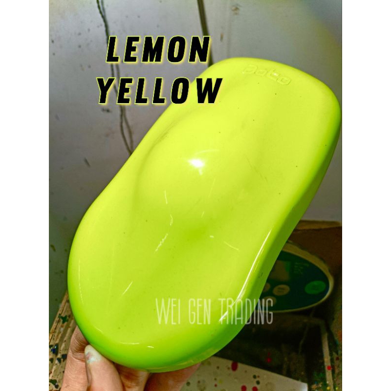 LEMON YELLOW ( 2K CAR PAINT WITH HIGH TEMPERATURE) | Shopee Malaysia