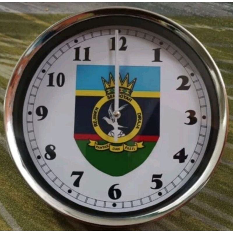 🎊🌿 REJIMEN SEMBOYAN DIRAJA WALL CLOCK🌿💫 | Shopee Malaysia