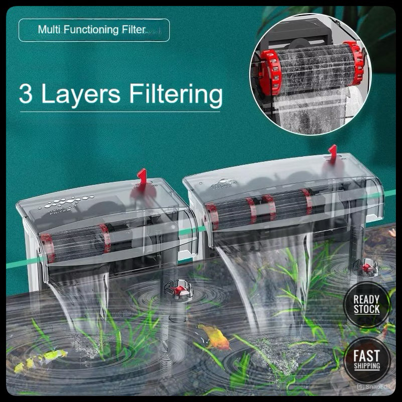 KFEI89 Water Bear Large Space Hanging Filter Aquarium Filter Pump WB ...