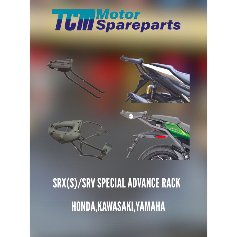 GIVI SRX(S)/SRV SPECIAL ADVANCE RACK HONDA CBR150R CBR250R CB250R ...