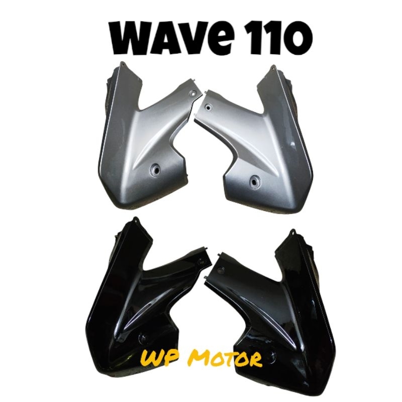 Wave110 Engine Lower Cover/Cover Bawah Tepi Engine(Silver/Black ...
