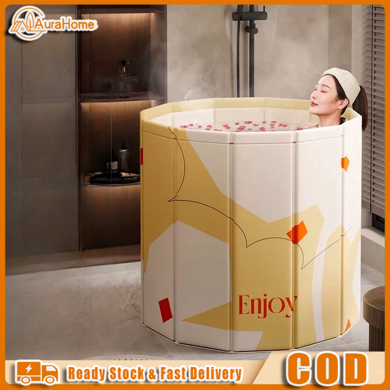 Bath Barrel Tab Mandi Portable Bath Tub Foldable Baby Bath Tub Besen ...